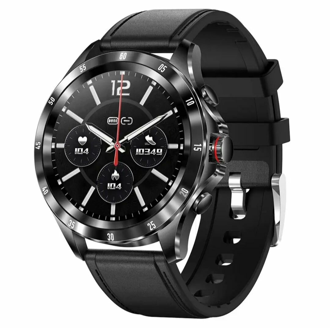 Смарт-часы SENBONO, водонепроницаемые, IP68, Bluetooth, фитнес-трекинг, чёрный