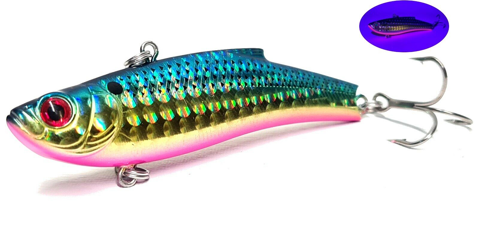 Воблер BassDay Range Vib 70ES (15гр.) #lh-521