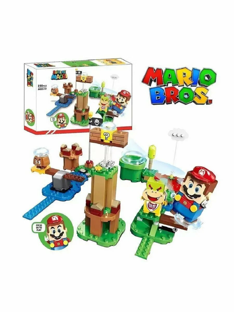 Конструктор Супер Марио, Полоса препятствий, 60020А