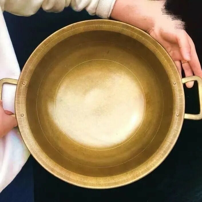 Таз для варки варенья guo, Латунь, 9 л