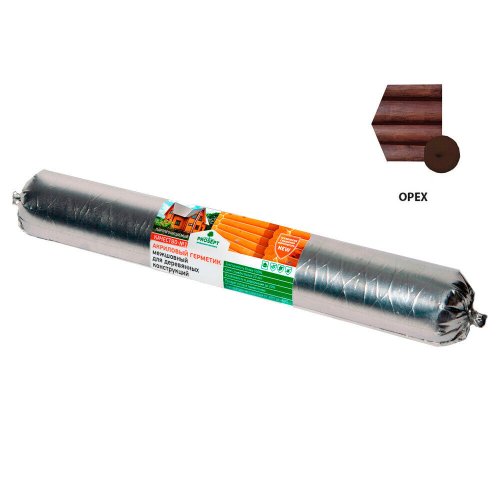 Герметик шовный для дерева Prosept орех 600 мл