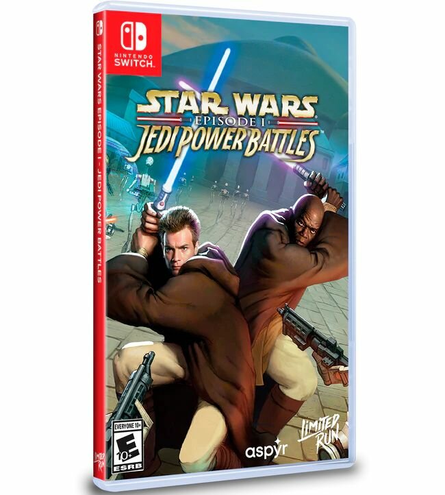 Star Wars Episode I: Jedi Power Battles (LRG), для Nintendo Switch , Картридж