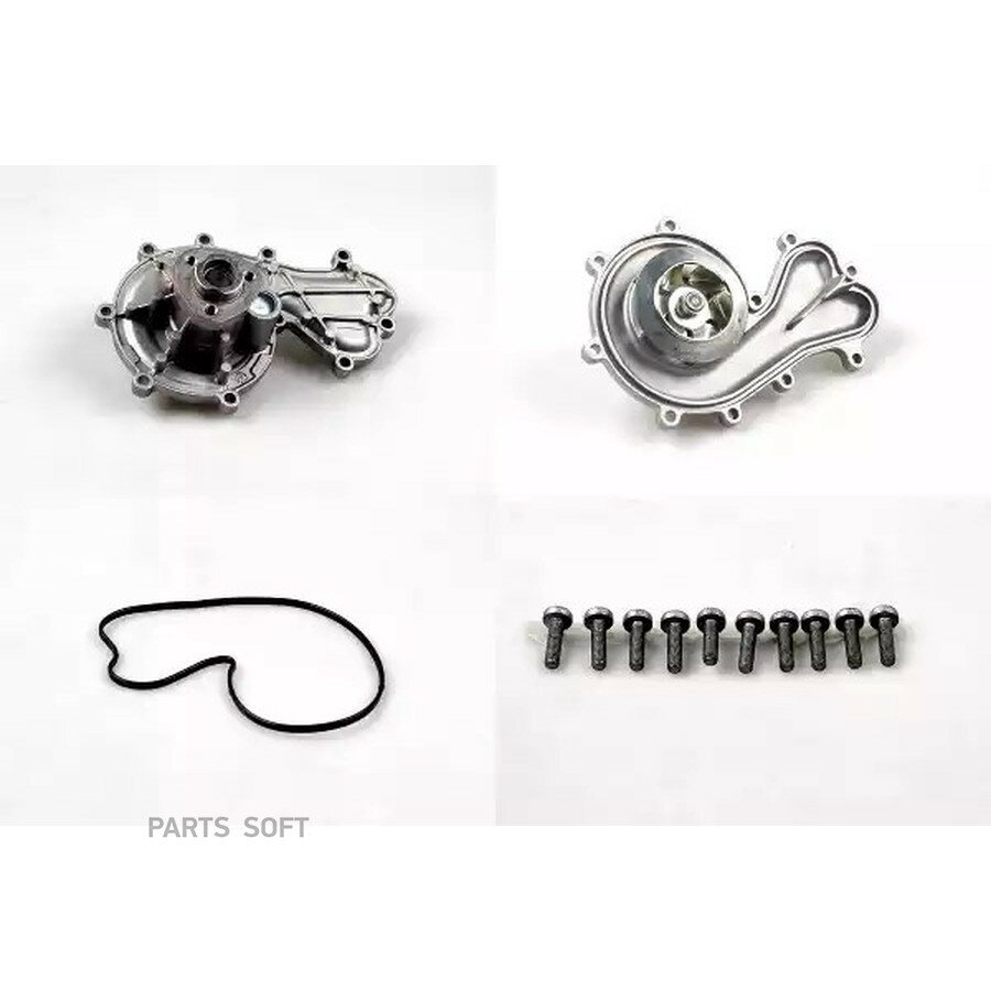 Помпа Audi A4/A5/A6/A7/A8/Q5/Q7 3.0TDi 11> от официального дистрибьютора, HEPU, артикул P667