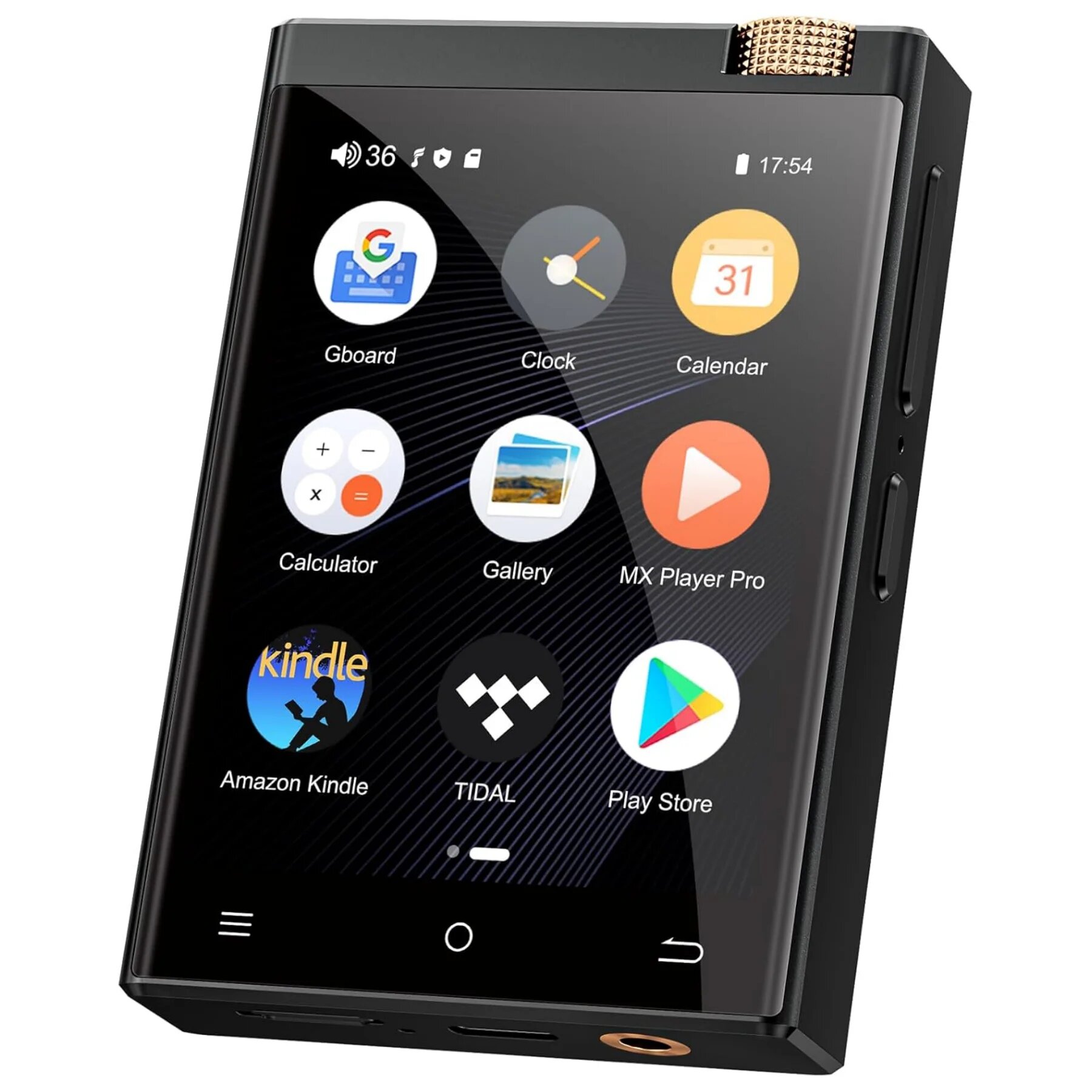 Цифровой аудиоплеер Oilsky без потерь DSD со встроенным Bluetooth и Wi-Fi, 16 ГБ, с картой памяти 64 ГБ, до 1 ТБ