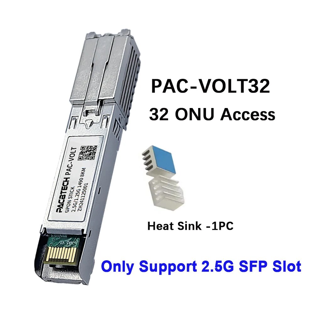 PACBTECH PAC-VOLT16 1Портовый GPON ONU 2.5G OLT SFP -32