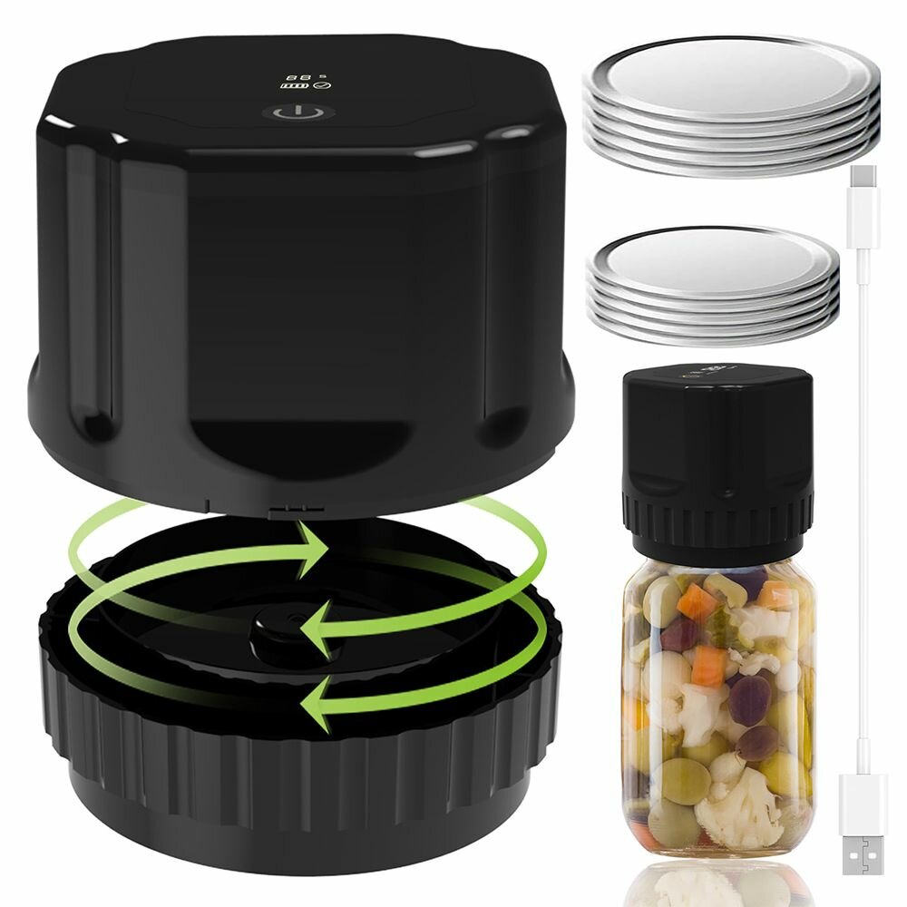 Электрический комплект машины для вакуумной запайки банок Mason с широкой горловиной