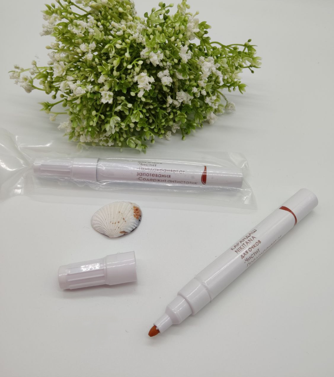 Средство по очистке очков/ карандаш от запотевания Nikitana.