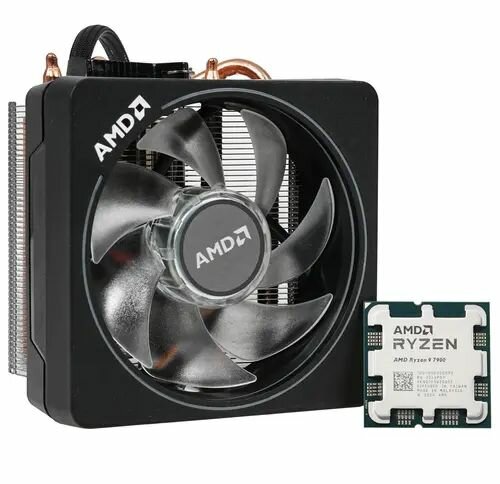 Процессор AMD Ryzen 9 7900 (100-100000590BOX) BOX - AM5, 12 x 3.7 ГГц, L2 - 12 МБ, L3 - 64 МБ, 2 х DDR5-5200 МГц, AMD Radeon Graphics, TDP 65 Вт