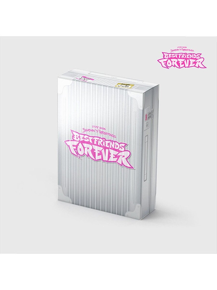 Альбом ITZY 2024 Приветствия сезона 'Best Friends Forever'настольный календарь