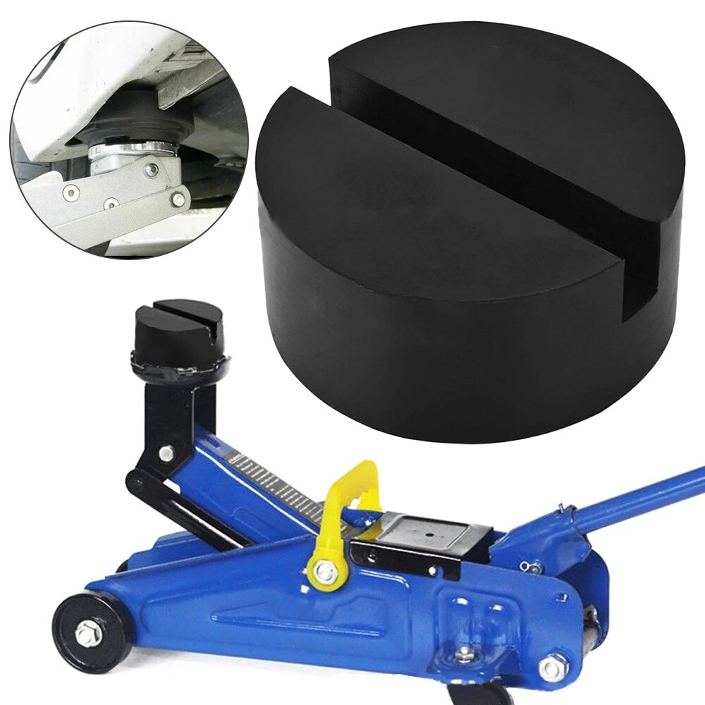 Новый универсальный напольный резиновый домкрат для автомобиля, протектор рамы, защитный адаптер, откидной диск, инструмент, зажим, сварка, боковой подъемный инструмент