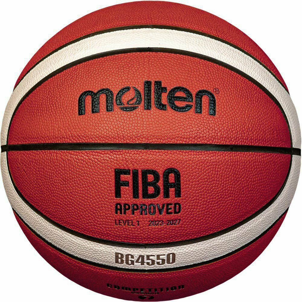 Мяч баскетбольный Molten B7G4550, FIBA Approved, р.7, коричневый/бежевый