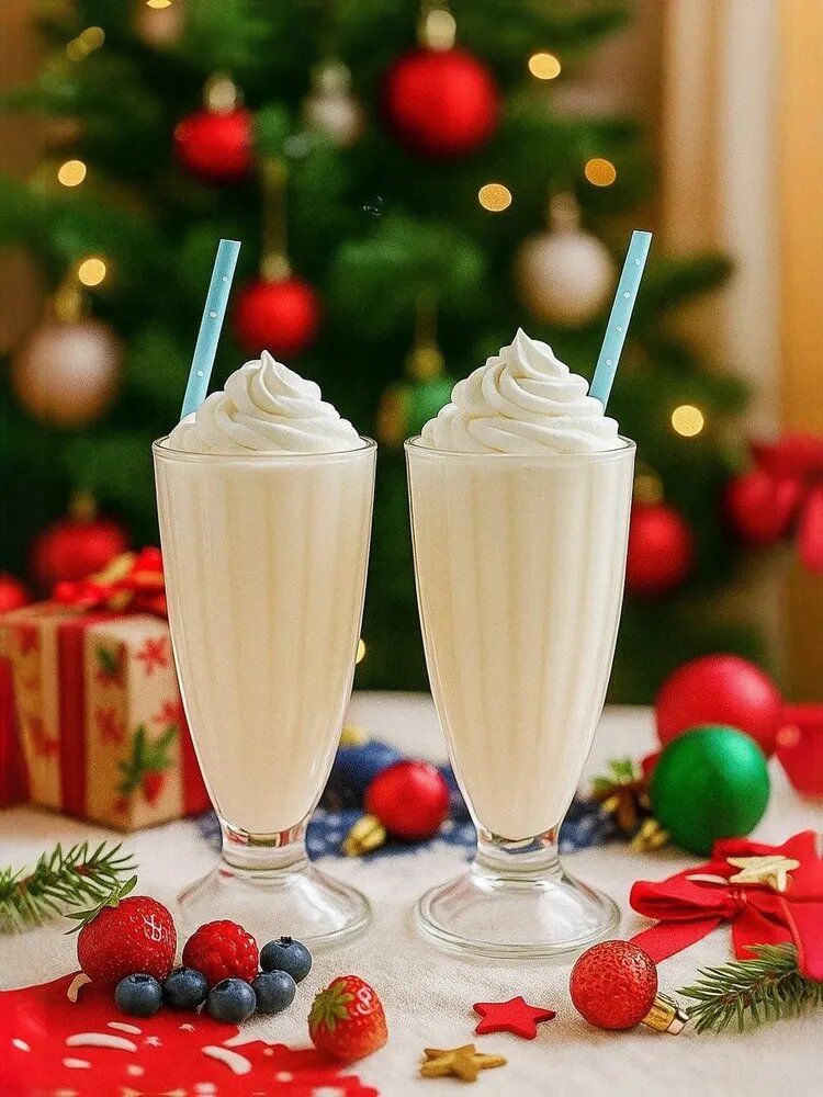 Бокалы для вина, подарочный набор 2 шт, 360 мл. Упрочненное стекло, для молочных коктейлей, мороженного, десерта.