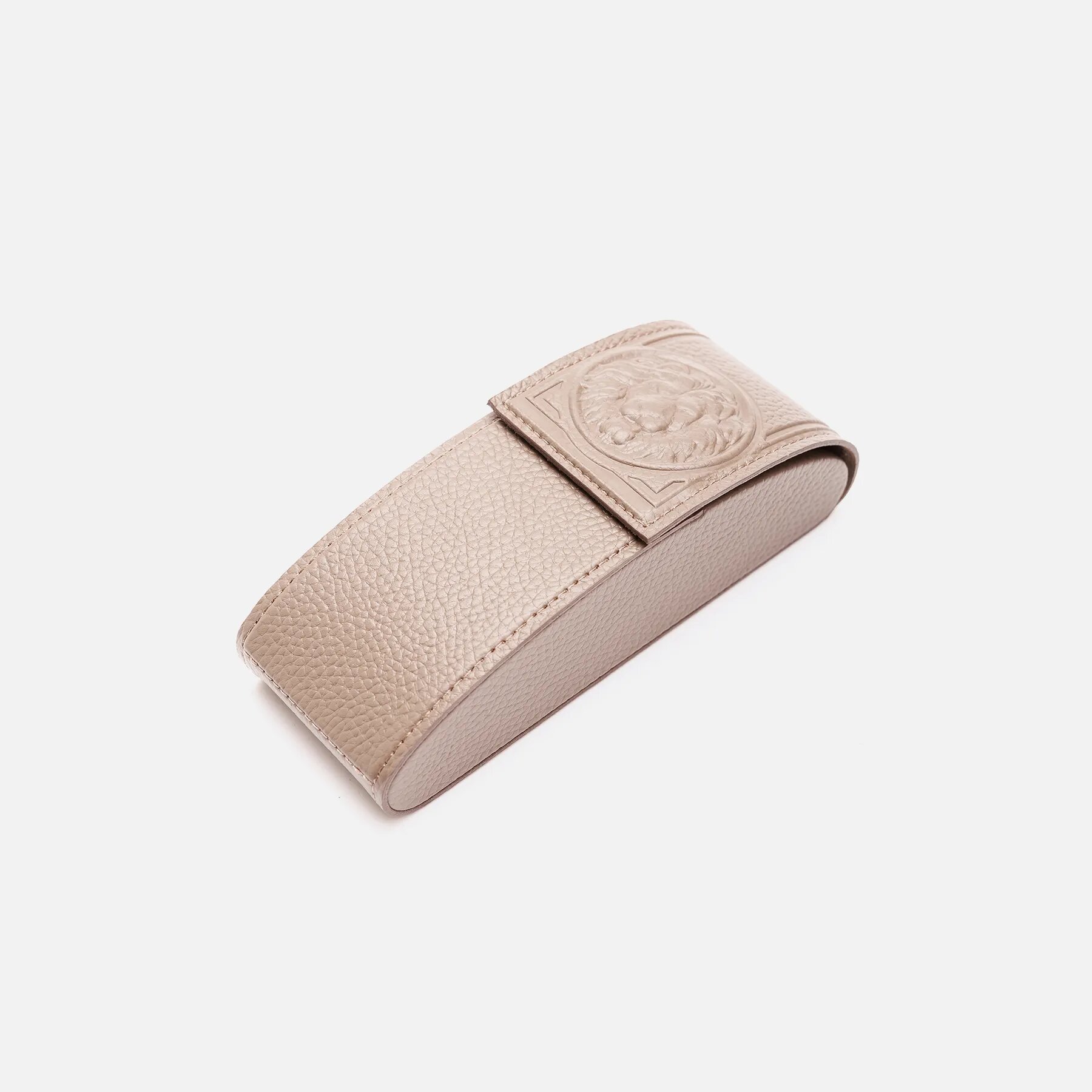 Футляр для очков Makey ROYAL из натуральной кожи, цвет мокко