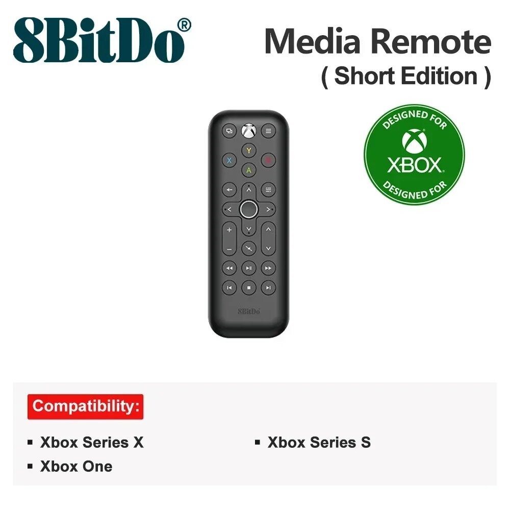 8Bitdo Media Remote Для Xbox One Игровой пульт дистанционного управления Xbox Series X S Xbox