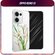Чехол на Oppo Reno 13 / Оппо Рено 13 с принтом "White lily", прозрачный