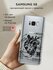 Чехол на Samsung Galaxy S8 / Самсунг Галакси С8 с принтом "Анатомическое сердце ...