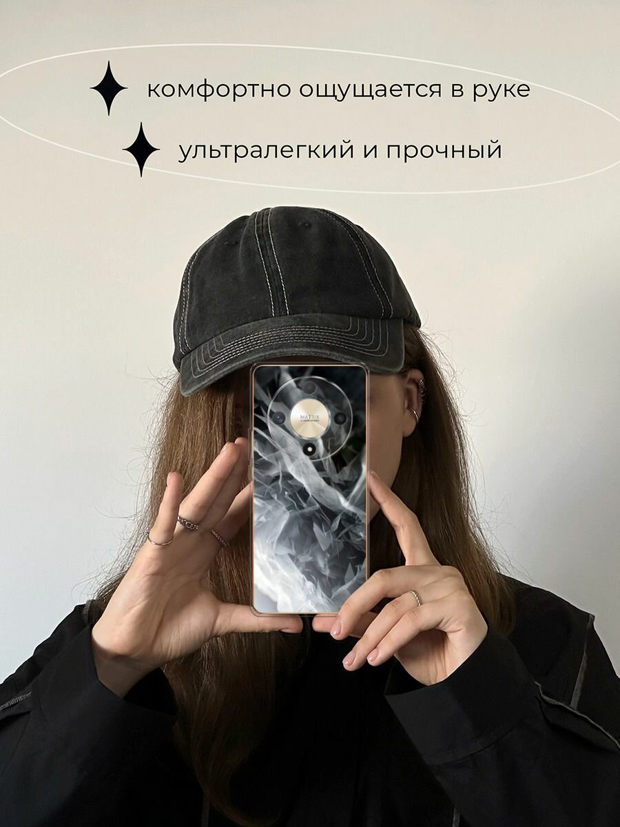 Силиконовый чехол на Honor X9b / Хонор X9B с принтом "Абстракция 9" — фото 1