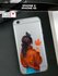 Чехол на Apple iPhone 6 / Айфон 6 с принтом "Девушка с опавшим листом", прозрачн...