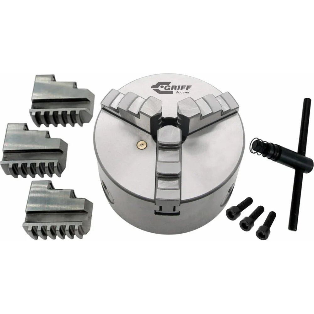 GRIFF Патрон токарный 160мм, 3-х кулач, 7100-0005П (К11-160) b208264