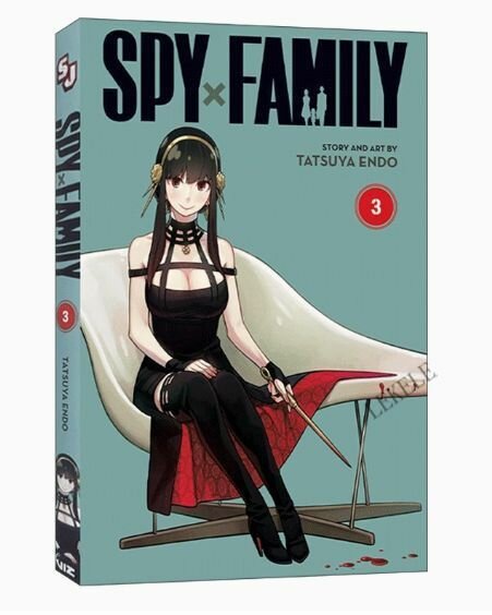 SPY FAMILY: Семья шпиона. Английский комикс (Vol 1-12) Aniyol Tatsuya Endo