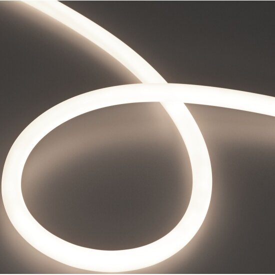 Лента герметичная Arlight MOONLIGHT-TOP-S-M560-D13mm 24V Day4300 (13 W/m, IP65, 5m, wire x1, трос) (, Вывод прямой, 3 года)