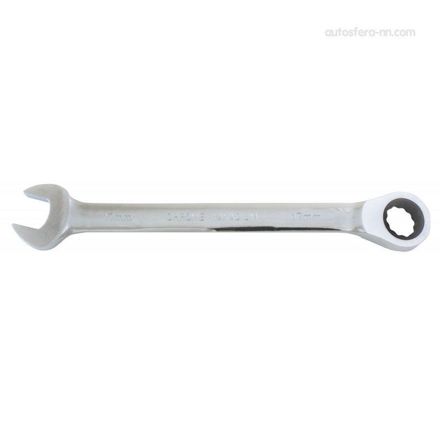 JONNESWAY W106117 (W60117) Ключ гаечный комбинированный трещоточный с реверсом, 17 мм
