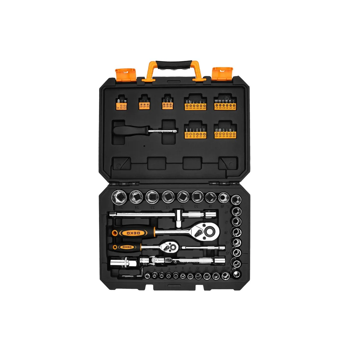 Набор инструментов DKMT72-1 (72 предмета) 083-2007