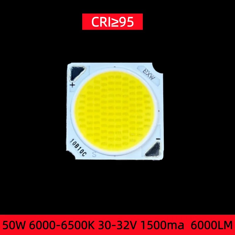 Светодиодный чип COB 50W 3000-3200K CRI≥95