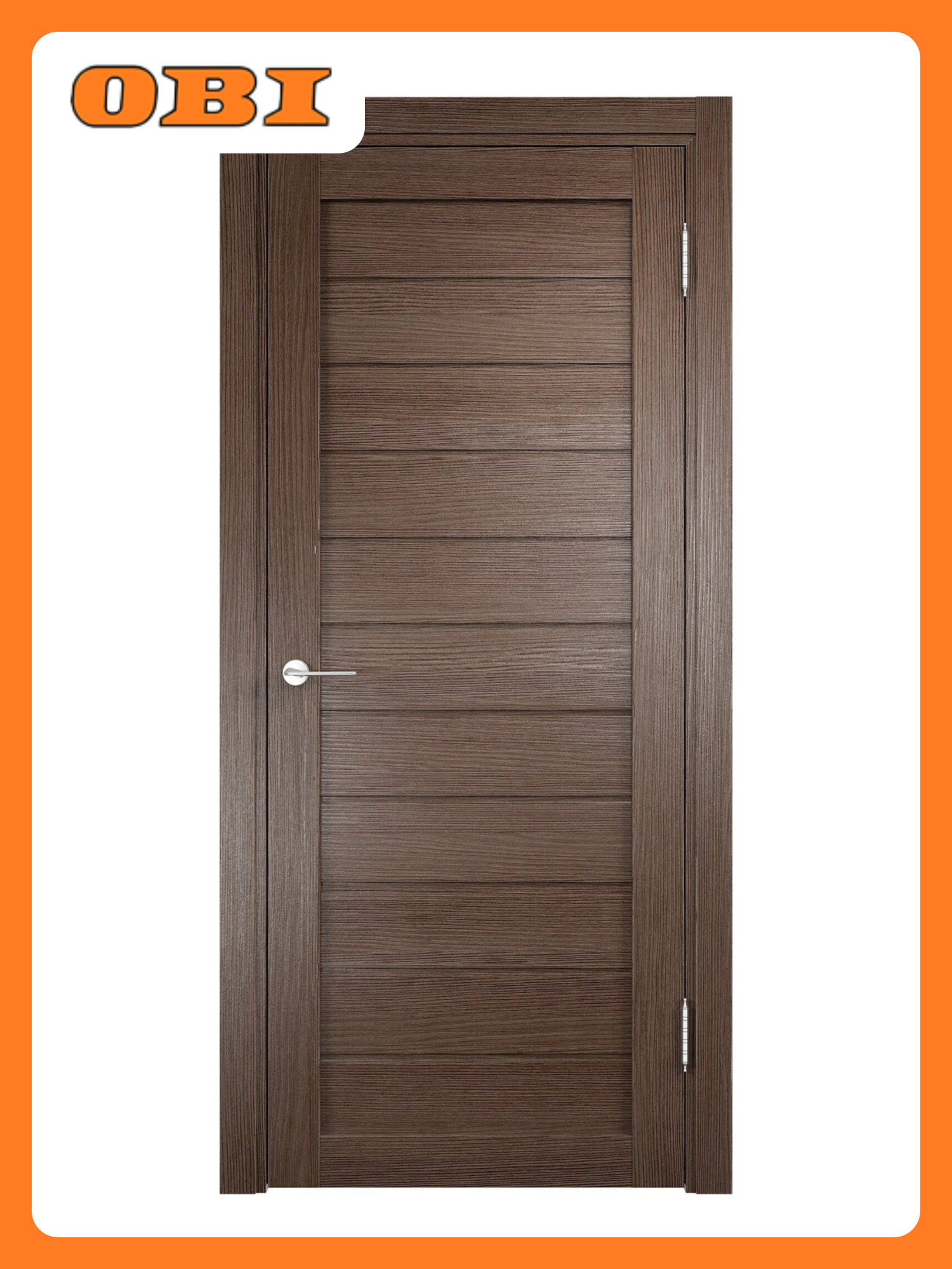 Межкомнатная дверь Бавария глухая Дуб неаполь 80х200 см