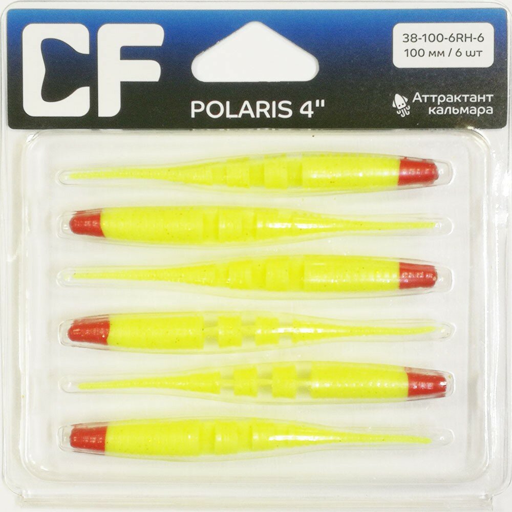 Силиконовая приманка Crazy Fish POLARIS 4 38-100-6RH-6