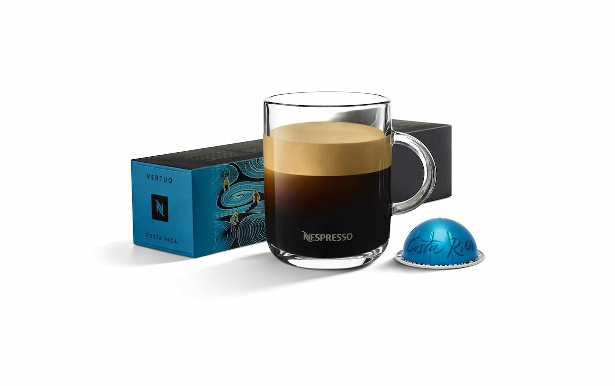 Капсулы Nespresso Vertuo Master Origins Costa Rica 150мл , 10 кап. в уп.