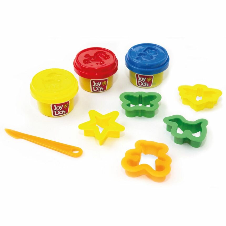 Масса для лепки Joy-Doh, мини набор с формами .