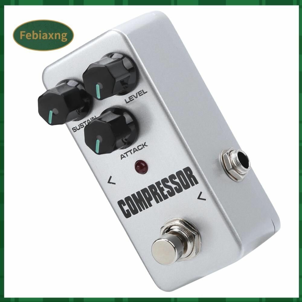 Компрессор для гитары, прочный алюминиевый корпус, для музыкантов