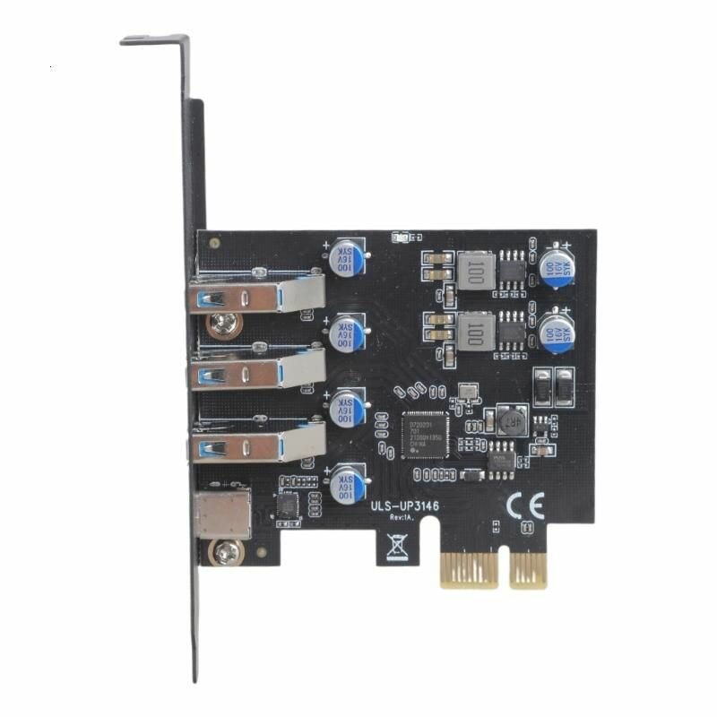 4-портовый USB 3.0 PCI-E адаптер