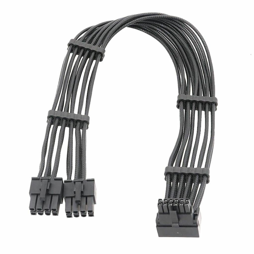 16Pin на 2x 8Pin кабель питания для видеокарты 12VHPWR PCIE5.0, 50CM - LA