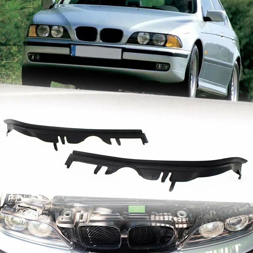 Уплотнитель фар для BMW E39 (1999 2003), резиновый, пара