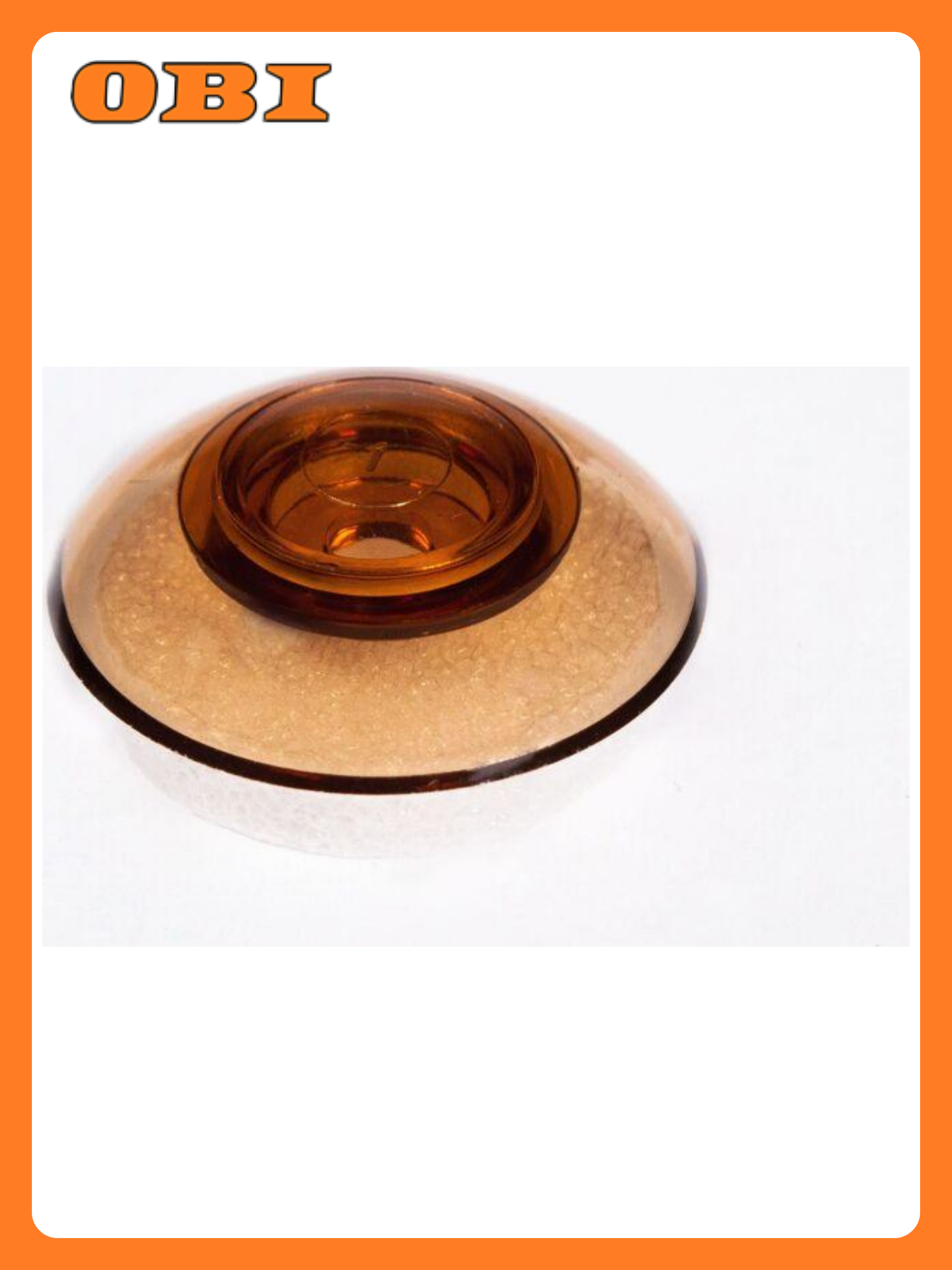 Фикс-шайба для поликарбоната терракотовый 50 шт