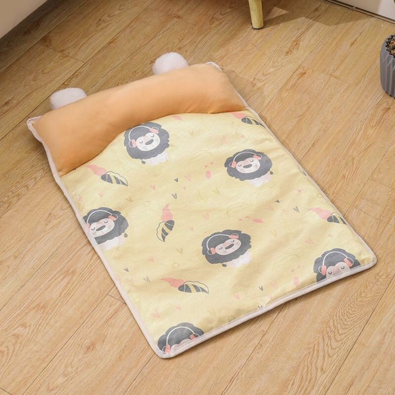 Собачий питомник Кошачий питомник Летний коврик Собачий питомник Тедди Малый средний размер собачий коврик для собак