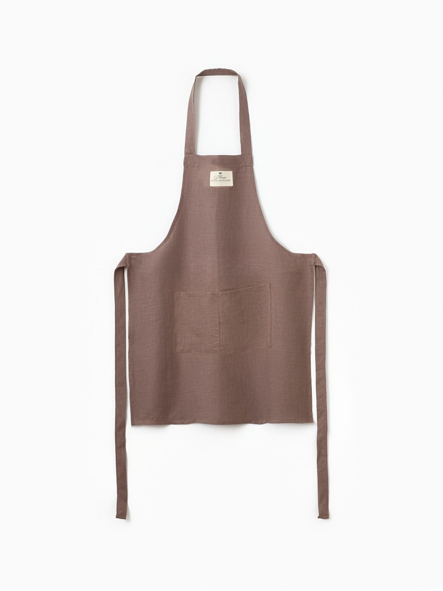 Набор фартуков, женский 60x70 см, детский 50x60 см, 100% лён