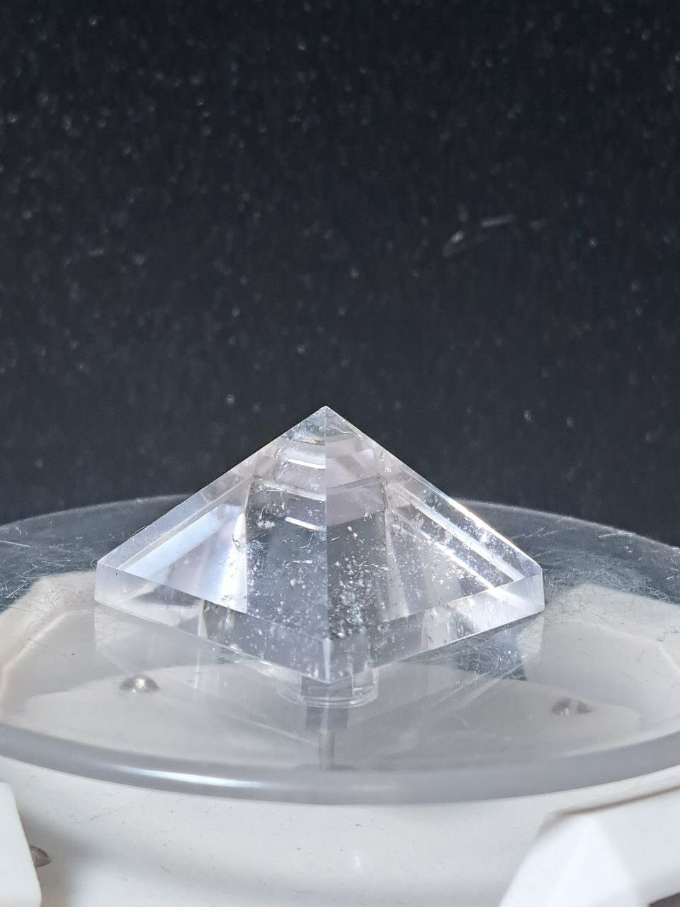 Горный хрусталь кристалл, пирамида, амулет, талисман, оберег, декор для дома, интерьера, 24 гр