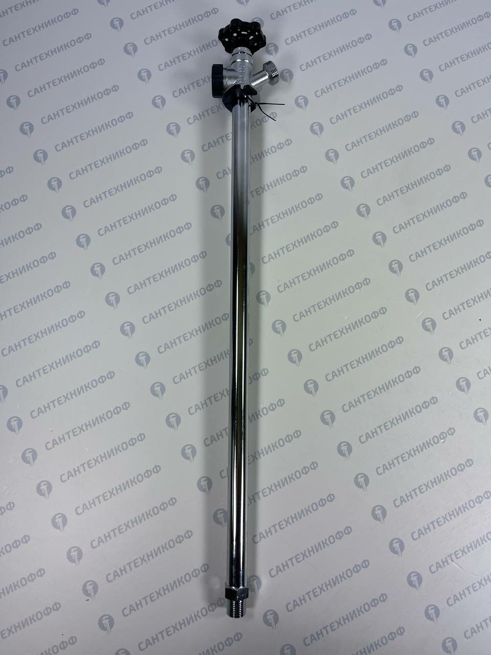 Кран водоразборный VIEIR незамерзающий 1/2"x3/4"НР 550мм, никель (VRGL20-550)