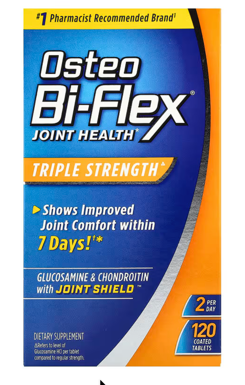 Osteo Bi-Flex, Glucosamine Chondroitin with 5-Loxin Advanced Joint Care, Утроенная сила, 120 каплетов