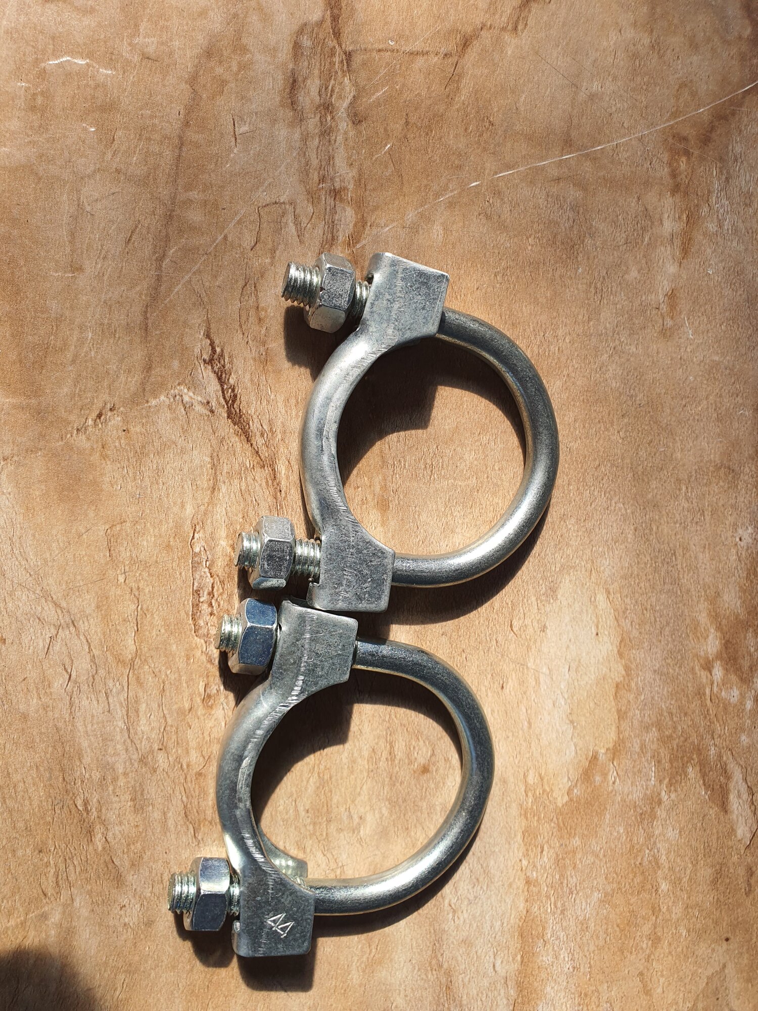 Хомуты Выхлопной Системы Ваз Классика 2101-2107 Диаметр 44 мм. Пара 2 Штуки.