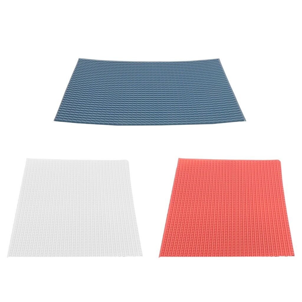 Черепица для Крыши из ПВХ 3ШТ для Отображения Модели Корабля, Устойчивая К Атмосферным воздействиям Черепица Для Крыши Корабля