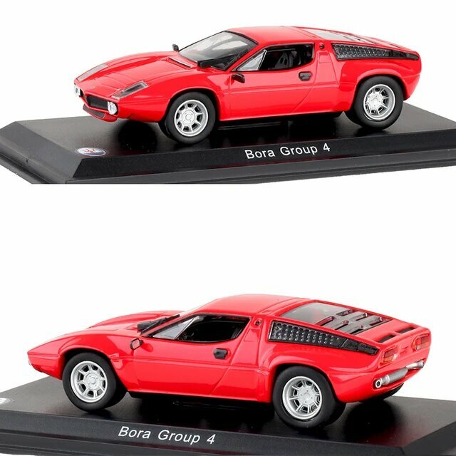 1:43 MIURA SV 1981 года, спортивный автомобиль, металлическая игрушечная машина, литые игрушечные машинки, модель автомобиля для детей