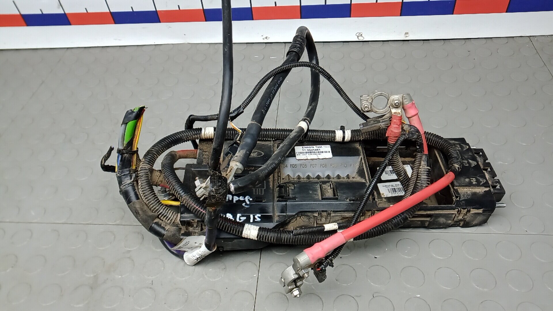 Блок предохранителей FORD TRANSIT 8, Номер bk2t14b144ba