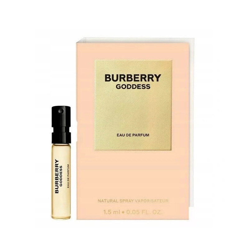 Парфюмерная вода Burberry Goddess миниатюра 1.5 мл / Пробник духов Барбери Годдесс