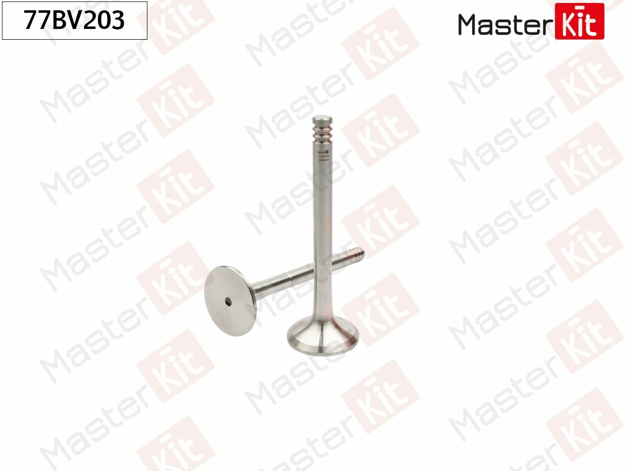 Клапан выпускной AUDI 1Z/AAT (1шт) MasterKit 77BV203