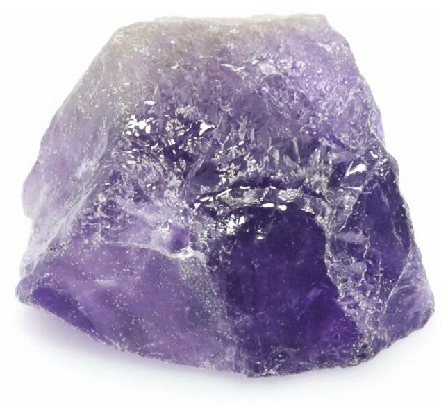 Аметист необработанный, натуральный камень/минерал (15-20 г, 25 - 30 мм)