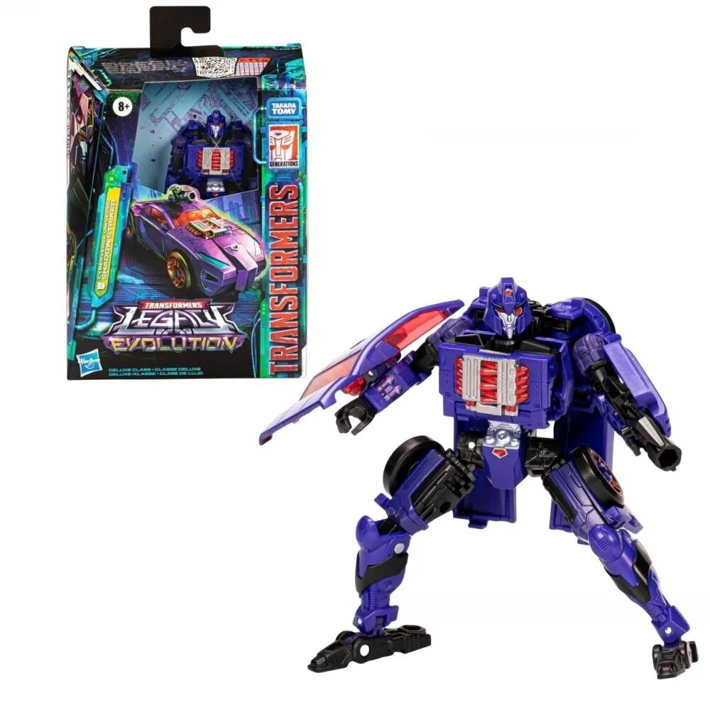 Игрушка Hasbro Трансформеры Legacy Evolution Класса люкс Кибервселенная Вселенная Shadow Striker 13cm F7197
